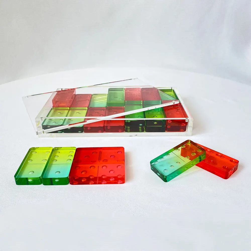 Luxury Acrylic Mahjong Set - Perfect for Singapore & Malaysia