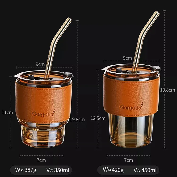 38years Factory Glass Coffee Cup Electroplate Color Customized ...