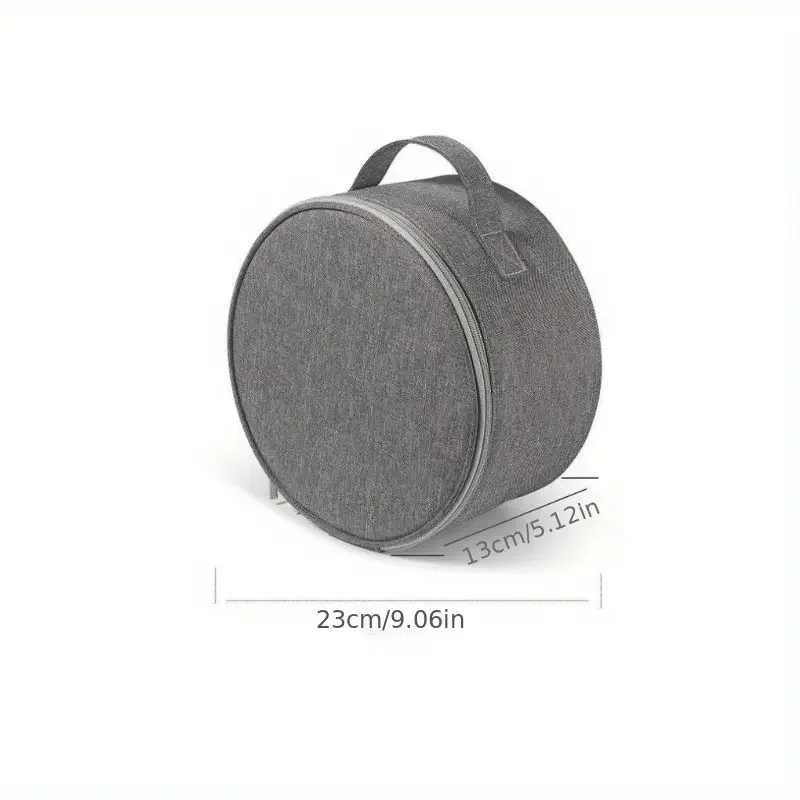 Multifunctional Folding Round Portable Shockproof Fan Hand Bag Case ...
