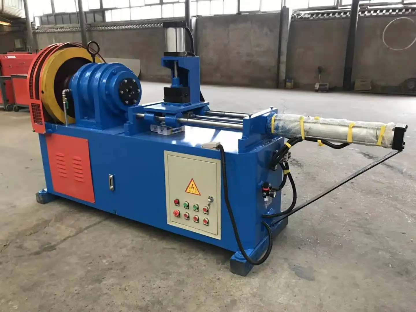 Tunnel Steel Structure Small Conduit Tipping Machine Steel Pipe Tipping ...
