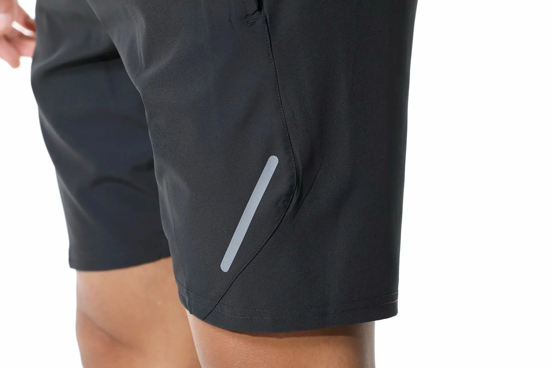 OEM Summer Mens 100% Polyester Gym Wear Jogger Shorts