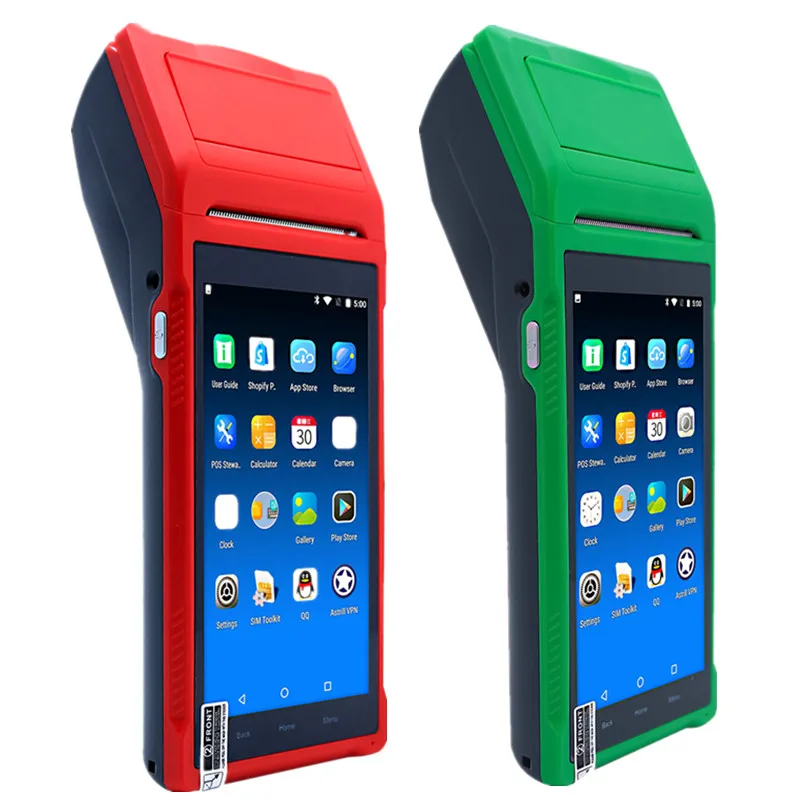 Q1 Q2 Android 8.1 Billing Pos Machine Nfc 3g 4g Restaurant Order Retail ...