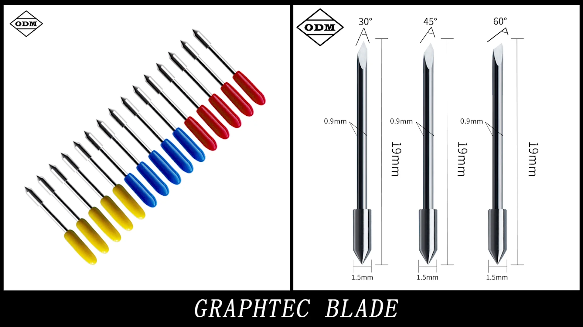 45 Degree Graphtec Blade For Cb09 Cb09u Graphtec Blade Plotter Vinyl ...