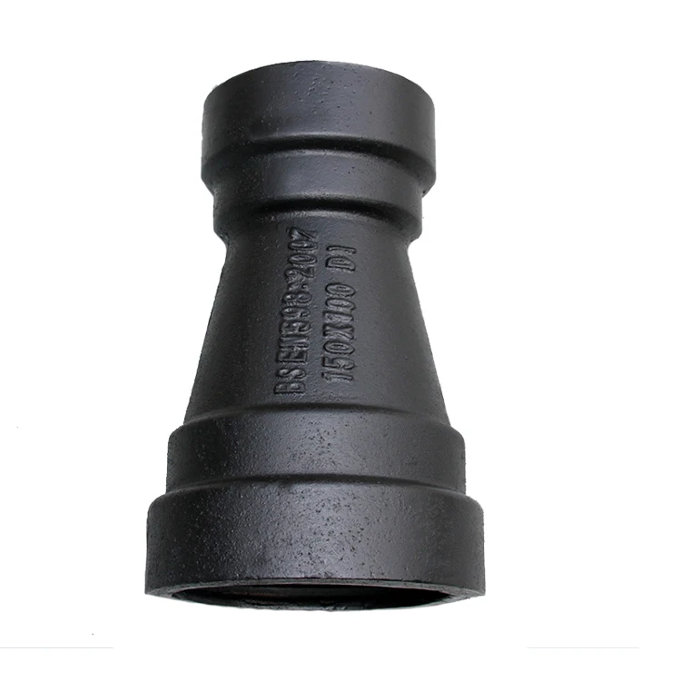 Spheroidal ink socket reducing pipe joint cast iron reducing pipe ...