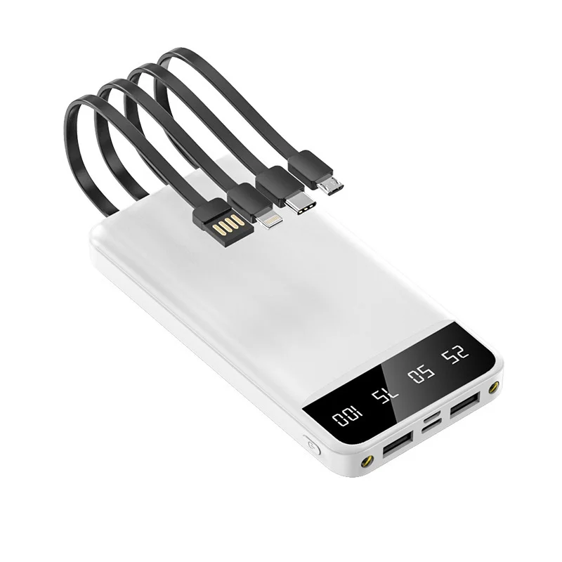 JCX/2022 with Cable Portable consumer electronics mobile slim power ...