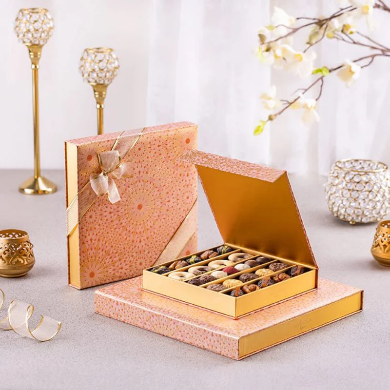 Ramadan Dates Fancy Chocolate Gift Box – Luxury Packaging for Weddings ...
