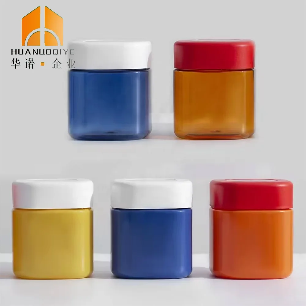 250ml 300ml 450ml Fudge Plastic Vitamin Bottle with Child Proof Cap