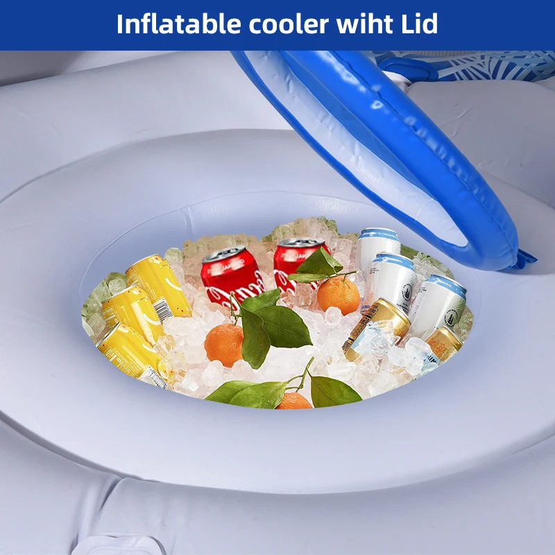 8-person Inflatable Floating Island - Durable & Versatile