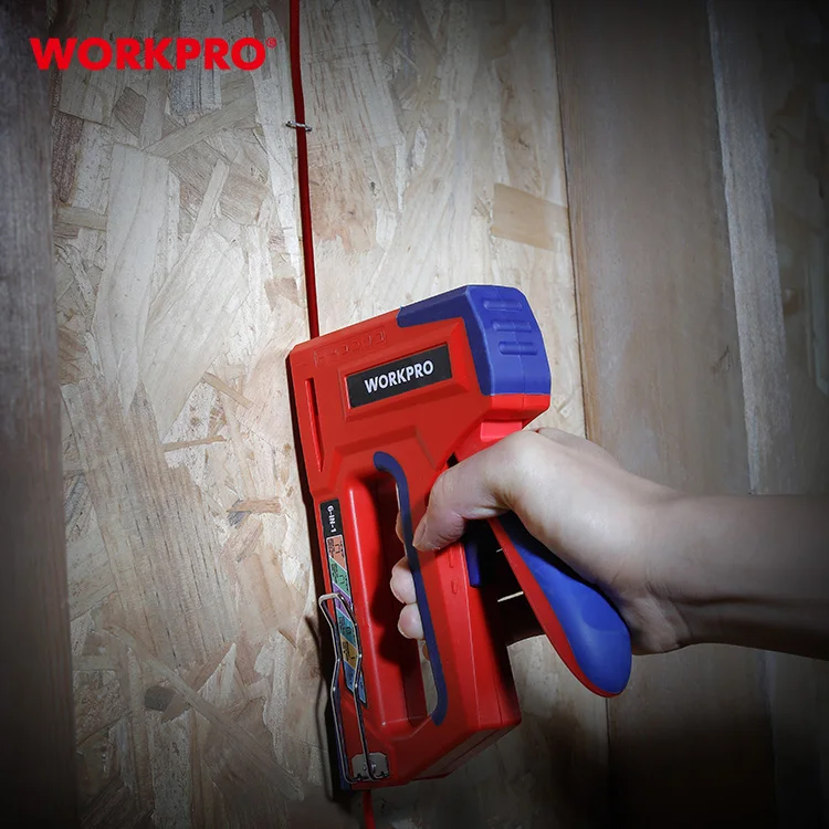 WORKPRO 6 in 1 Staple Gun - Versatile for DIY & Carpentry
