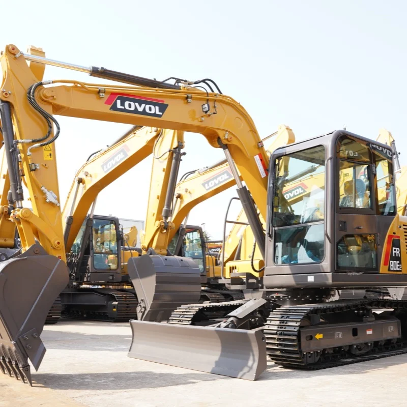 Hanpei Lovol Fr80e2 Excavator Crawler Hyundai Excavator - Buy Heavy Duty Excavators Construction ...