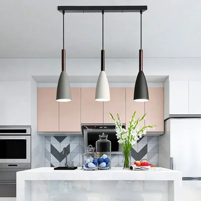 Modern Coffee Shop Chandeliers Nordic Led Pendant Light Restaurant ...