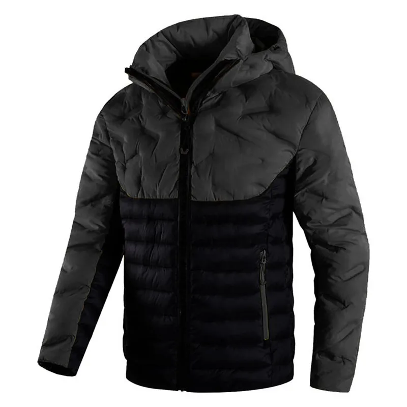 Aqtq Custom 2023 New Design Winter Shiny Men's Puffer Goose Down Jacket ...