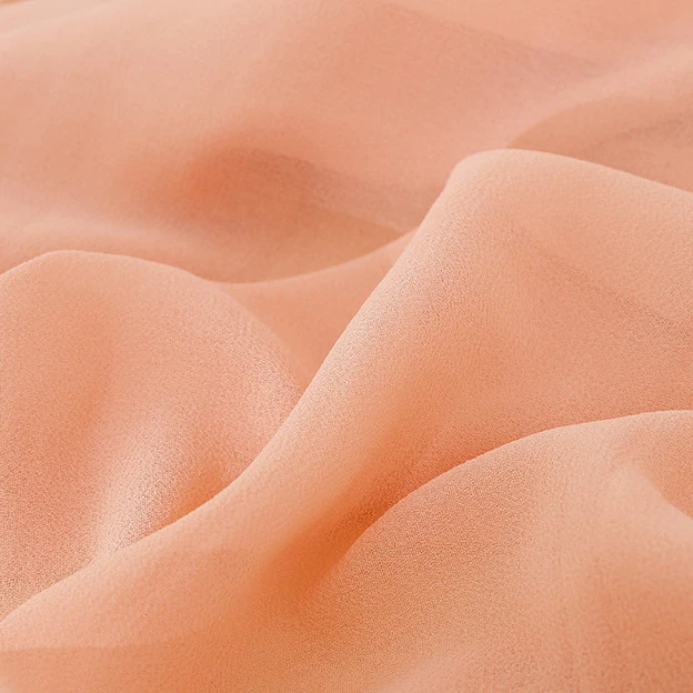 High Quality Breathable Soft Chiffon Georgette Fabric For Woman Scarf ...