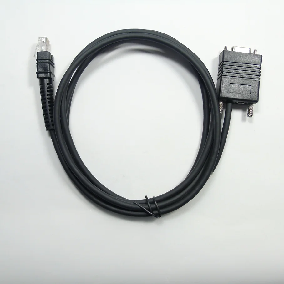 Ds3678 Rs232 Serial Cable With 12v Power Supply For Zebra Ds3608 Ds3678 ...