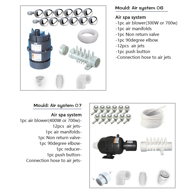 2024 New Hot Tub Bubble System - Whirlpool Air Massage Kit