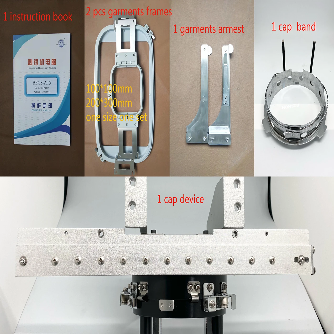 Single Head Computer Programming Embroidery Machine 9 Needle 12 Needle ...