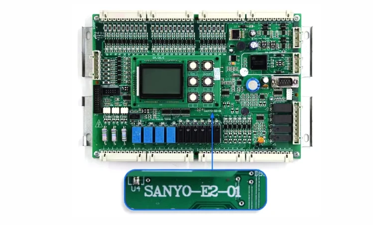 Elevator Parts Pcb Sanyo Elevator Control Main Board SANYO-E2-01 ...