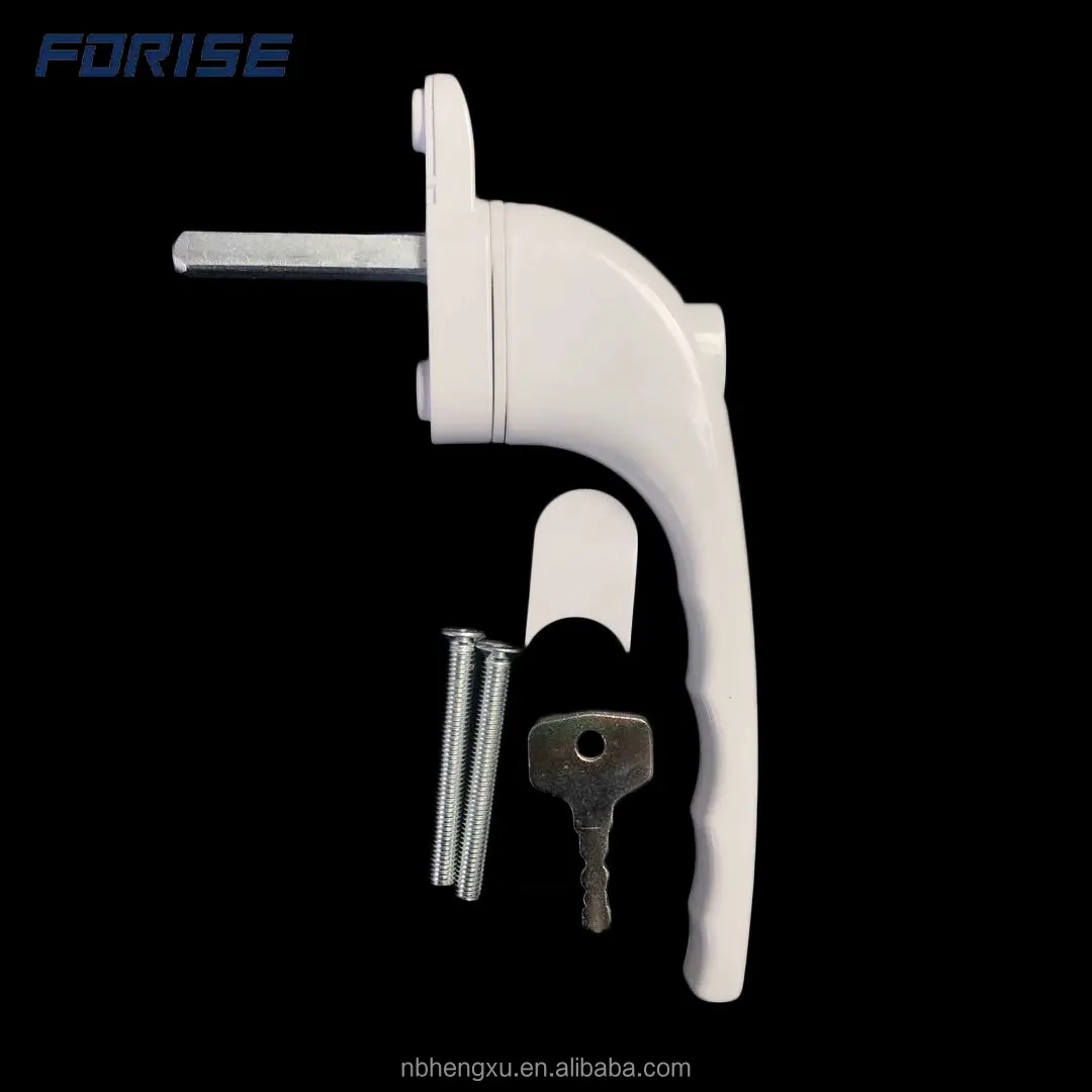UPVC Espag Window Handle with Lock - Secure & Stylish