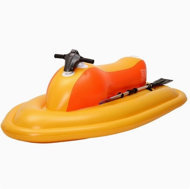 Seated Floating Pool Electric Motor Boat - Inflatable Jet Ski