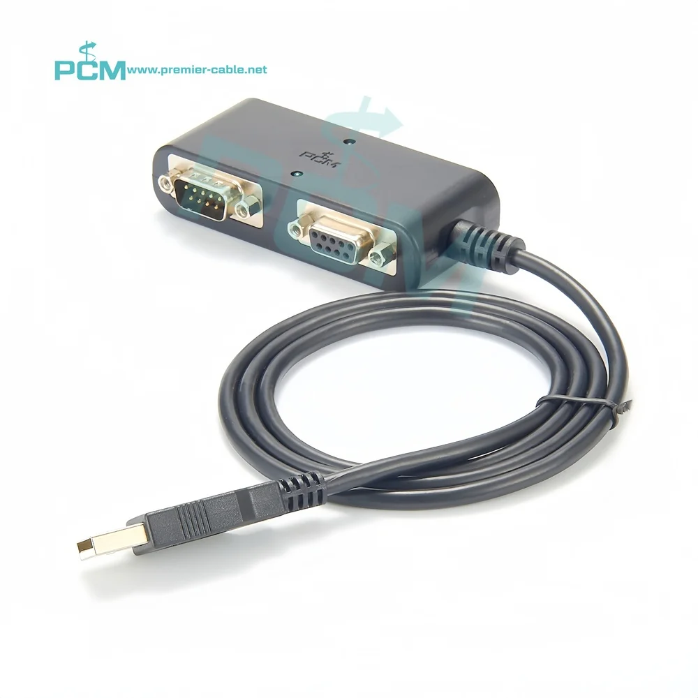 Usb2.0 To Rs232 Serial Communication Distribution Converter Cable With ...