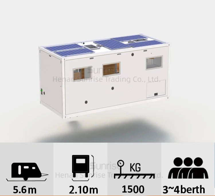 New Design Motorhome Fiberglass Camper Shell Camping Car 4x4 Expedition ...