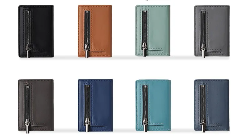 Casekey Rfid Secure Slim Pop Up Smart Card Holder Carteira Inteligente ...