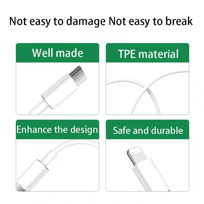 20w Pd Cables Fast Charging 20w Usb High Speed Type C To Ligh-ting ...