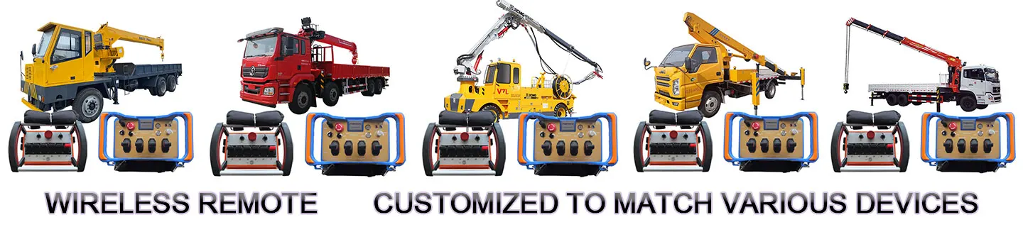 Hiab Truck Crane Radio Proportional Remote Control 12V 24V