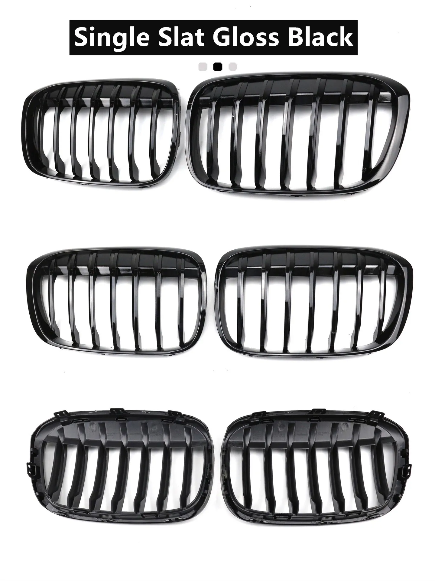 High Quality ABS Plastic Front Grille for BMW X1 F48 F49 2016-2019 ...