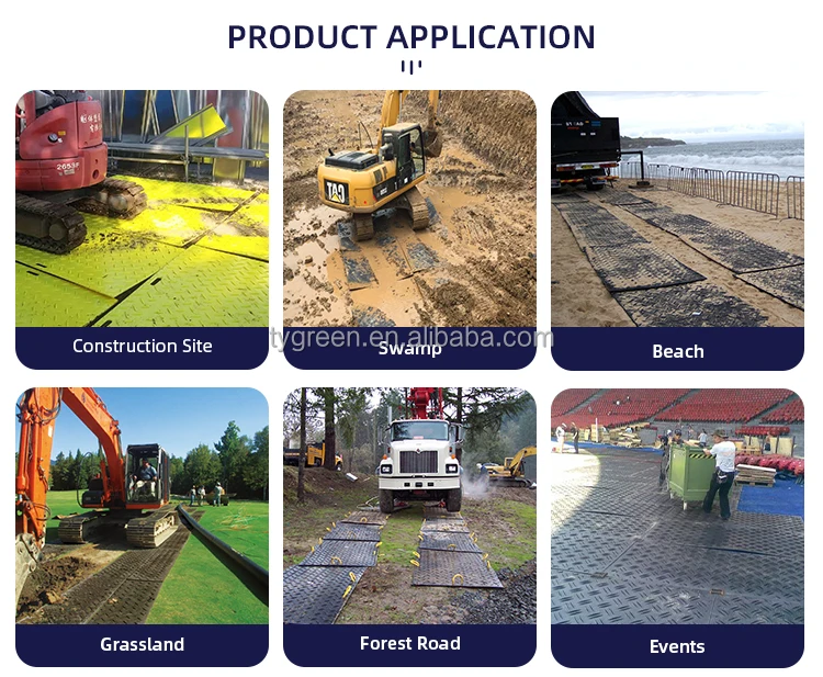 Large Size Massive Impact Shielding Turf And Terrain Ground Protection ...