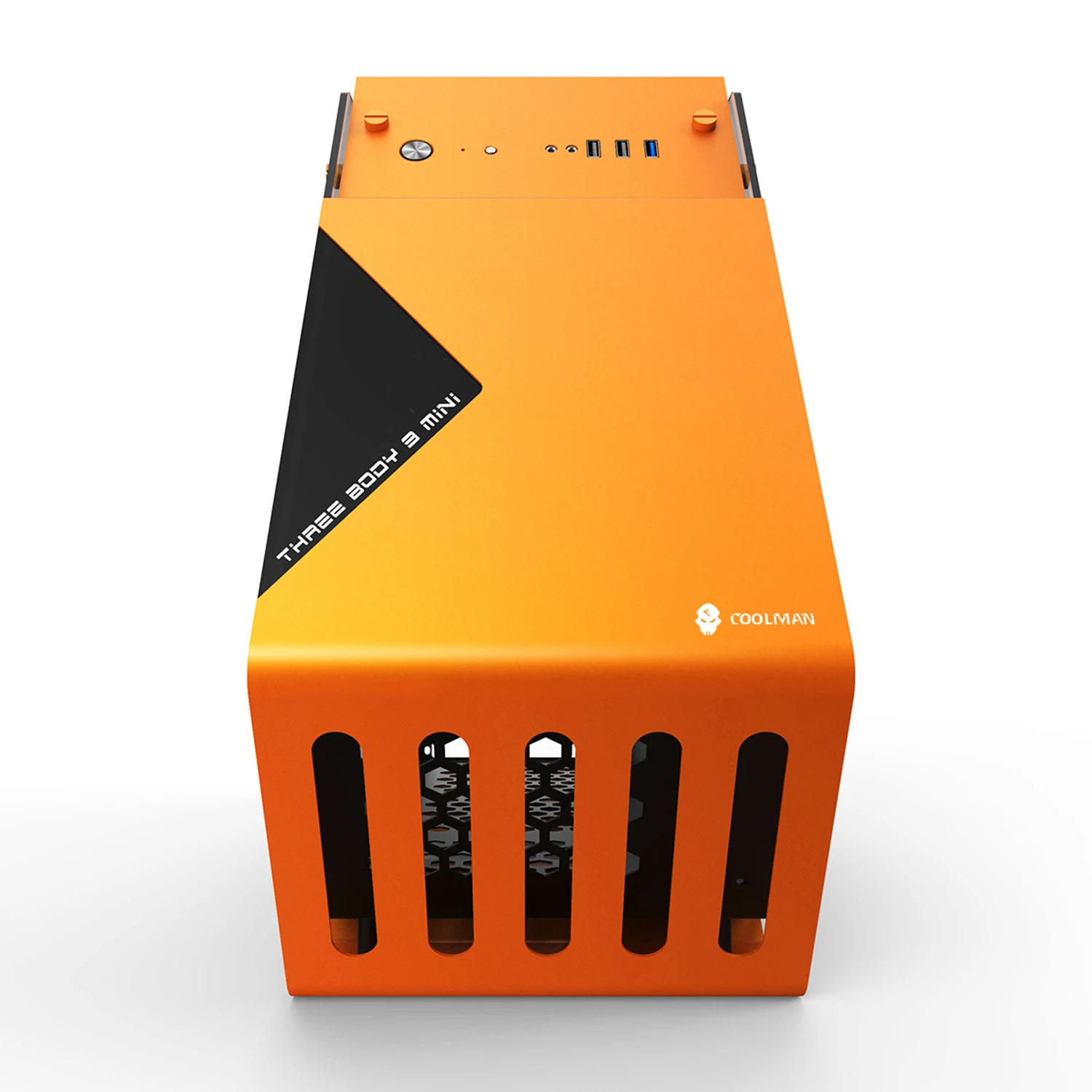 Popular Big Pc Box Gpu Rgb Cooler Fan Aluminum Atx Tower Computer Case ...