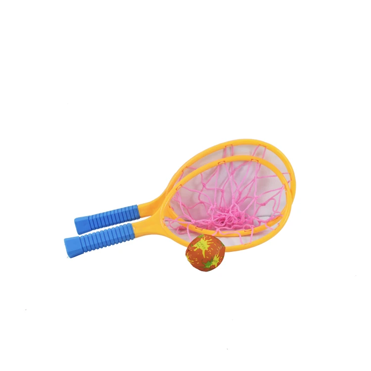 Wholesale Custom Plastic Water Tennis Rackets Catch Ball Racquets Set ...