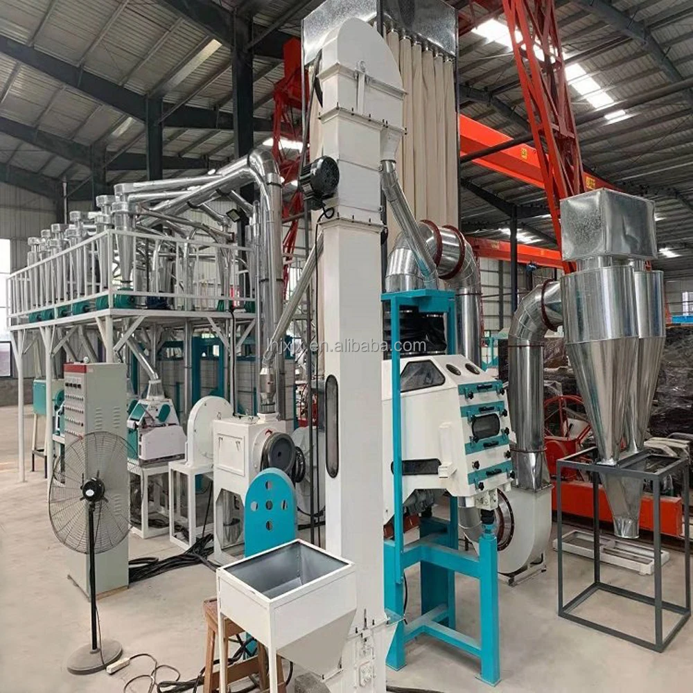30 Tpd Corn Milling Machine Maize Milling Machine Corn Maize Grits ...