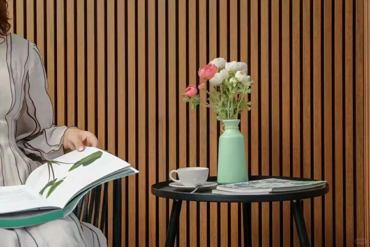 Slatted Battens Wall Panel Exterior WPC Cladding Boards