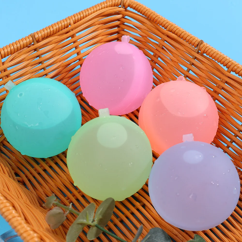 Water Bomb Balloons Silicone Water Splash Ball Self Sealing For Outdoor ...