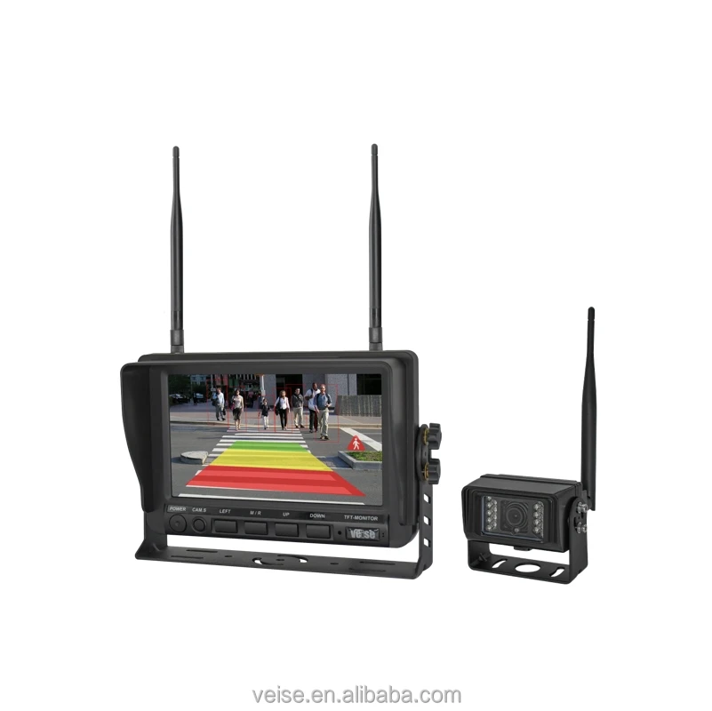 Ai Camera System For Bsd Trucks With Ip69k Waterproof Ai Reverse Camera And Blind Spot Detection