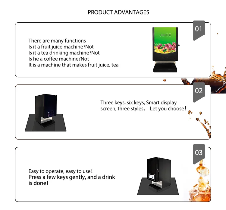 Hot and Cold Tea Coffee Juice Beverage Dispenser for Concentrate Juice ...