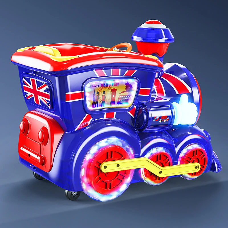 New Pattern Children Puddle Jumper Coin-operated Electric Rocking Car ...