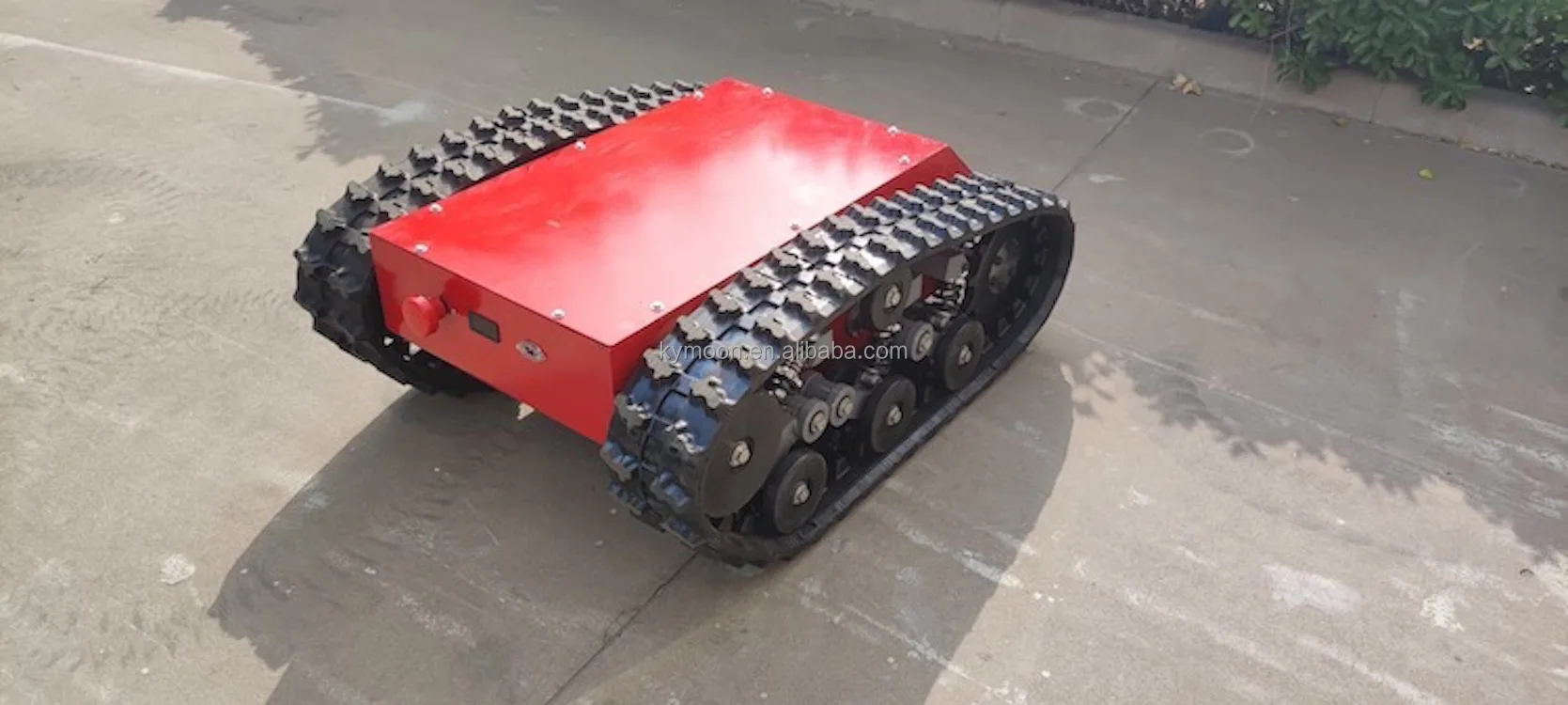Rubber Tracked Platform/ Rubber Crawler Platform Robot Rubber Track ...