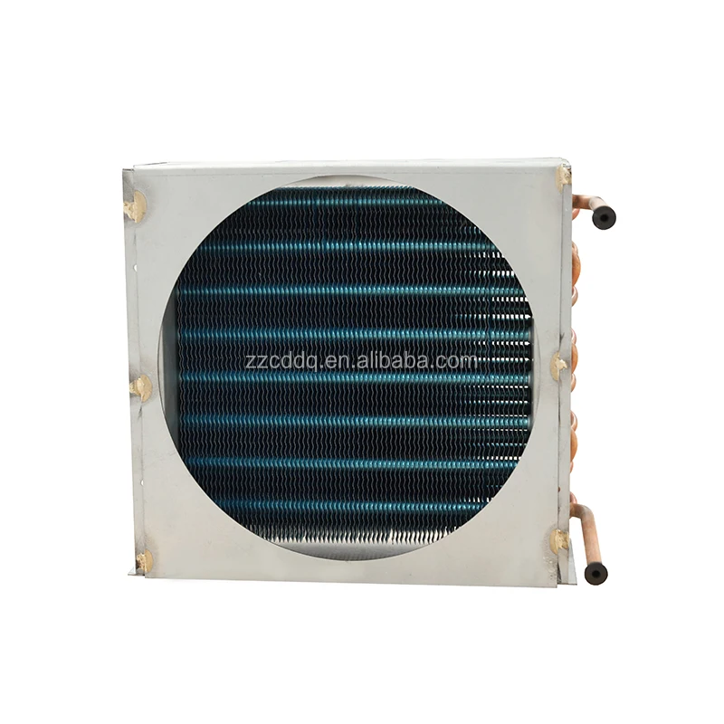 U Shaped Tubular Fin Condenser for Air Conditioner Refrigeration ...