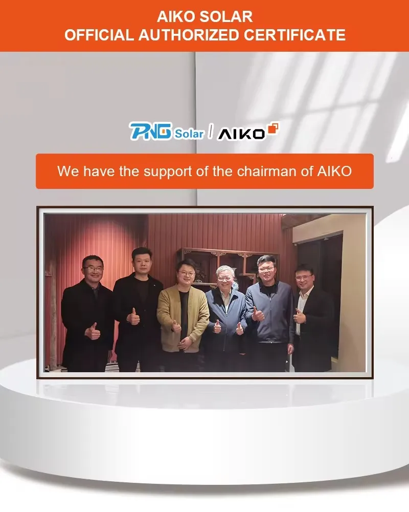 Aiko N-Type ABC Monofacial Module AIKO-A600-MAH72Mw Home Use PV 600W ...
