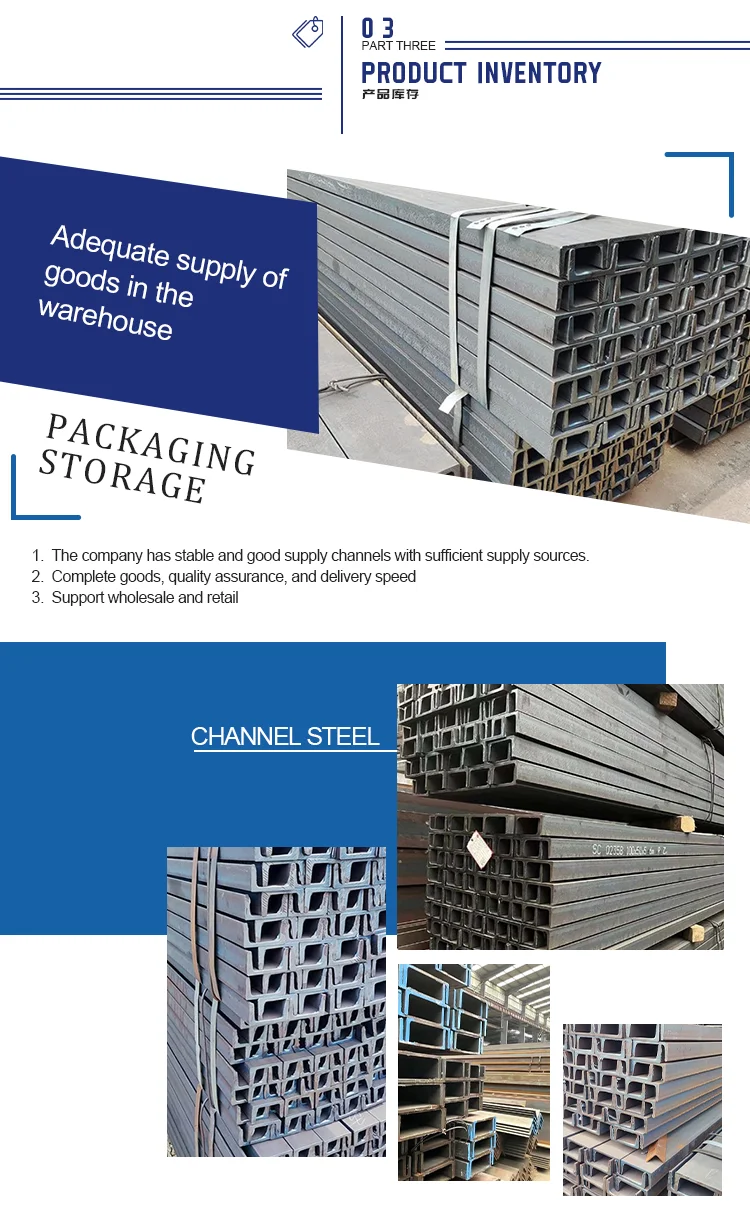 Factory Price Steel U Channel Steel C Type Channel Steel /strut Channel ...