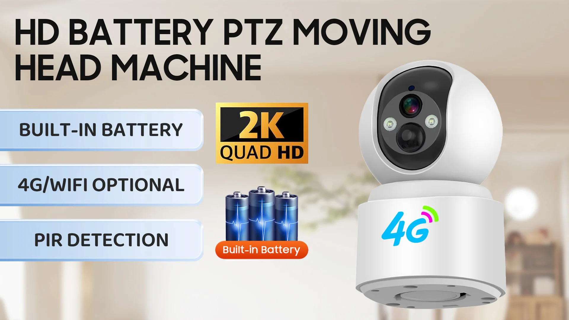 Levofast 2024 Indoor Hd 355 Degree Ptz Night Vision Control Intelligent ...