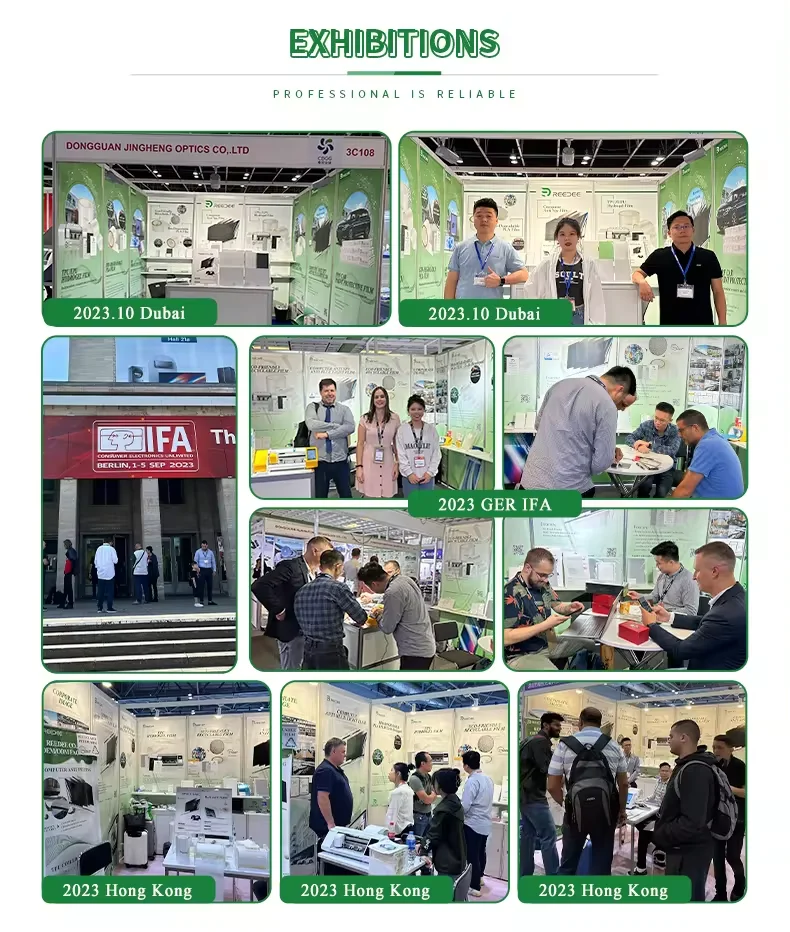 TPU PPF Sample Card - Color Changing Paint Protection Film