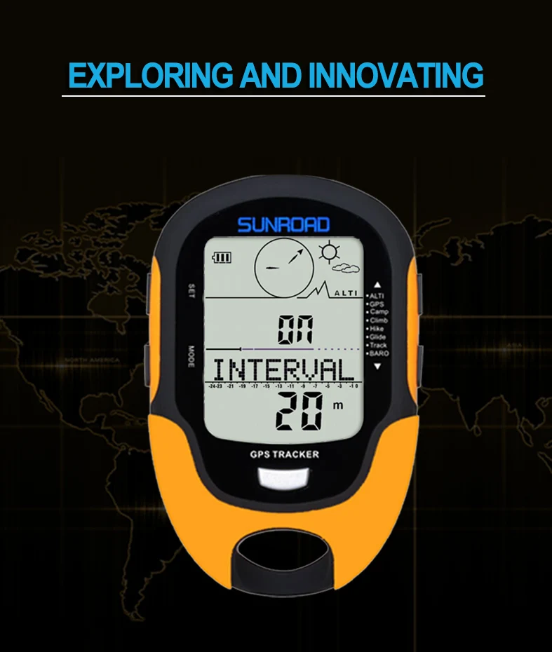 Barometric Meter Digital Compass Hybrid Altimeter Watch