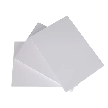A4 Size Laser Printable Glossy White Plastic Sheet A4 Pvc Card For ...