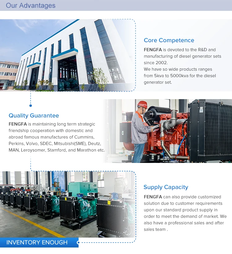 80kw 100kva Industrial Power ATS Diesel Generator with Cummins Engine