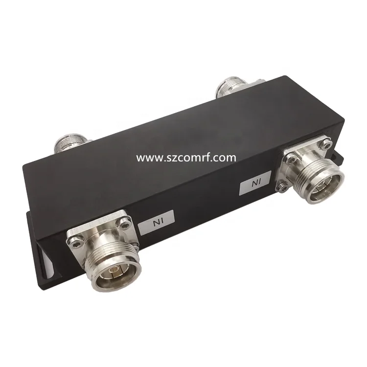 700-2700mhz 2 In 2 Out 3db Hybrid Coupler Combiner 4.3-10 Female ...