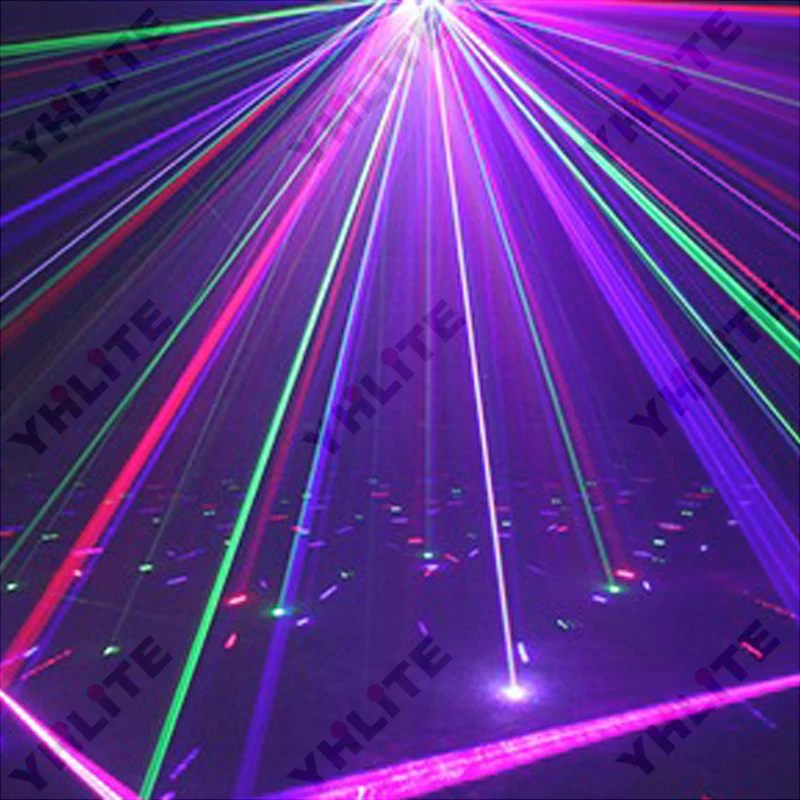 6 Head Rgb Laser Light Projector Rgb Full Color Laser 6 Eyes Beam Laser ...
