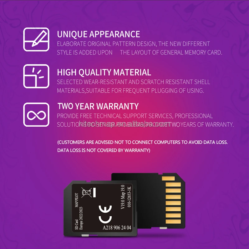 32GB Custom Change CID SD Memory Card for Car GPS Navigation